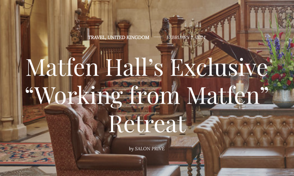 Matfen Hall - Allies Group